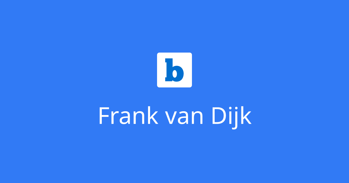 Frank van Dijk