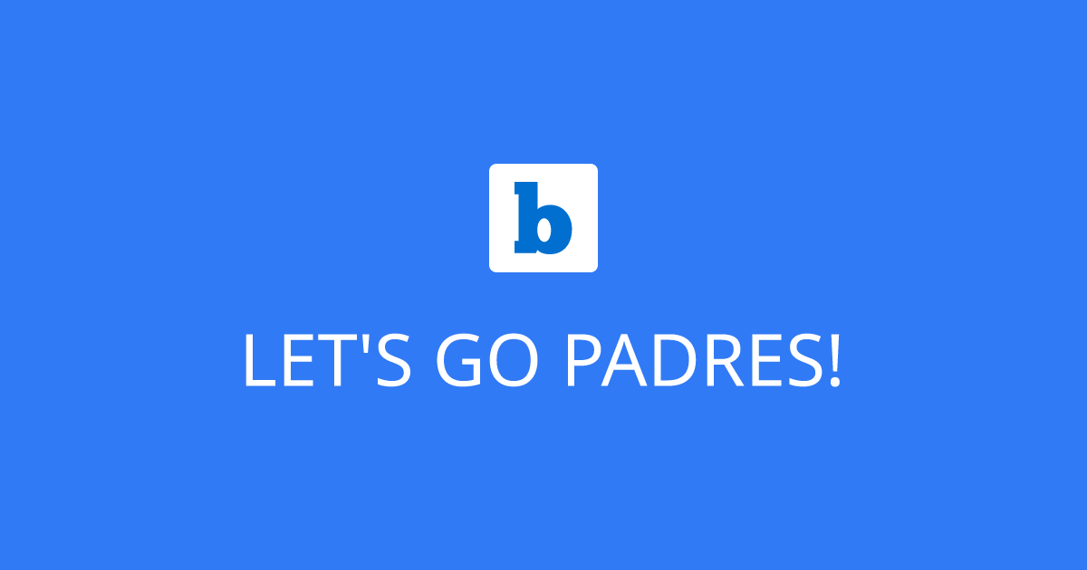 LET'S GO PADRES!